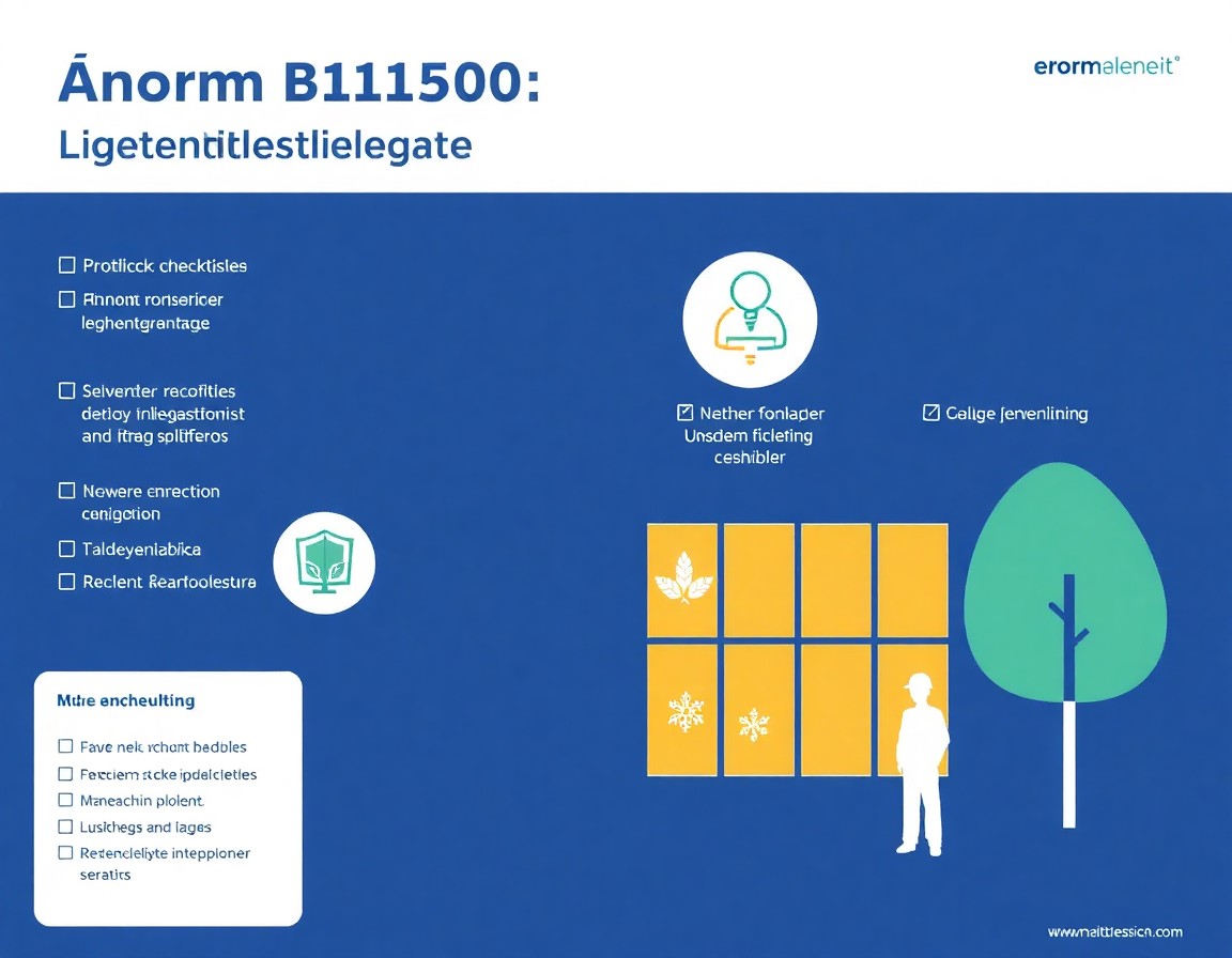 Önorm B1300 Checkliste: Leitfaden für Gebäudesicherheit